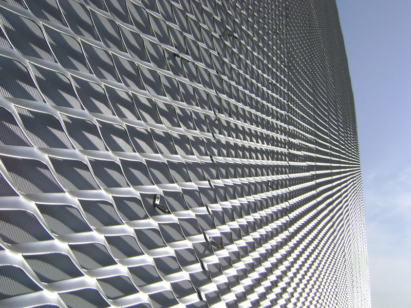 Metal metal mesh APEX AMICO Alabama Metal Industries building expanded