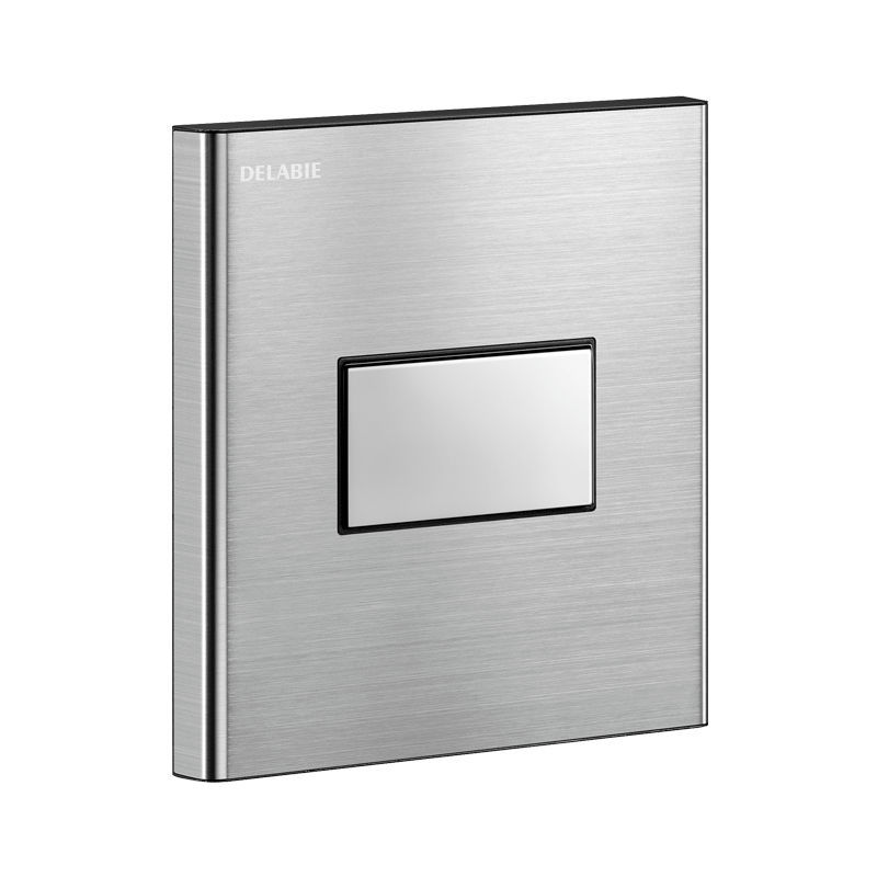 Single toilet flush button - TEMPOFLUX - DELABIE - for public space