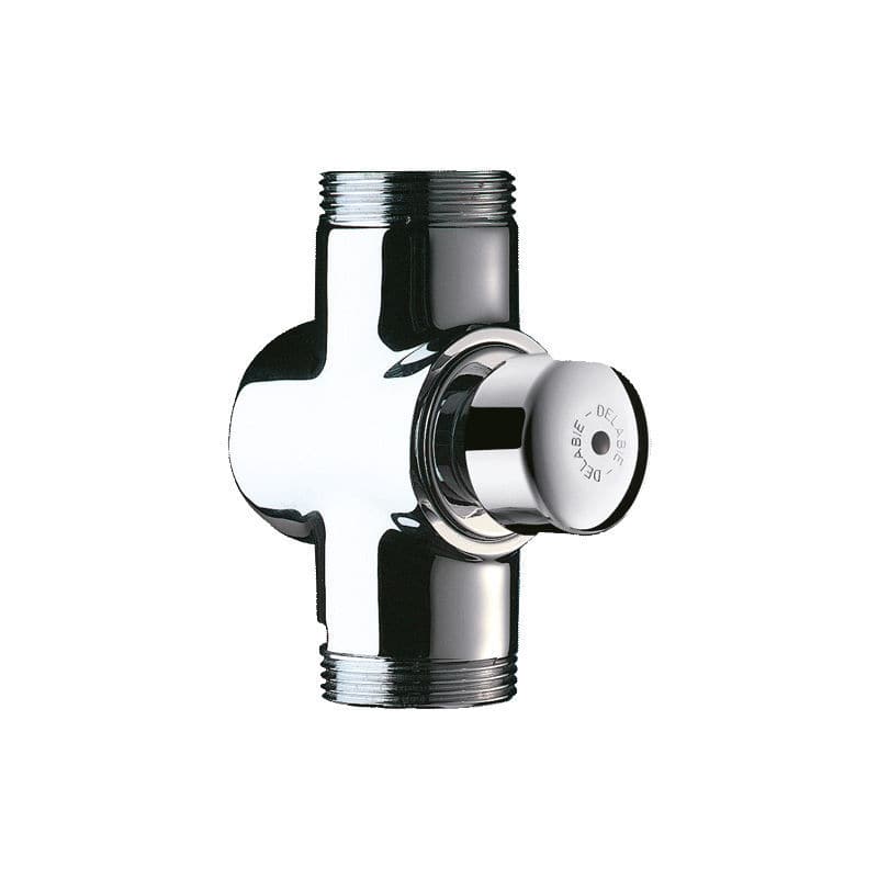 Self-closing toilet flush - TEMPOCHASSE - DELABIE - for public washroom