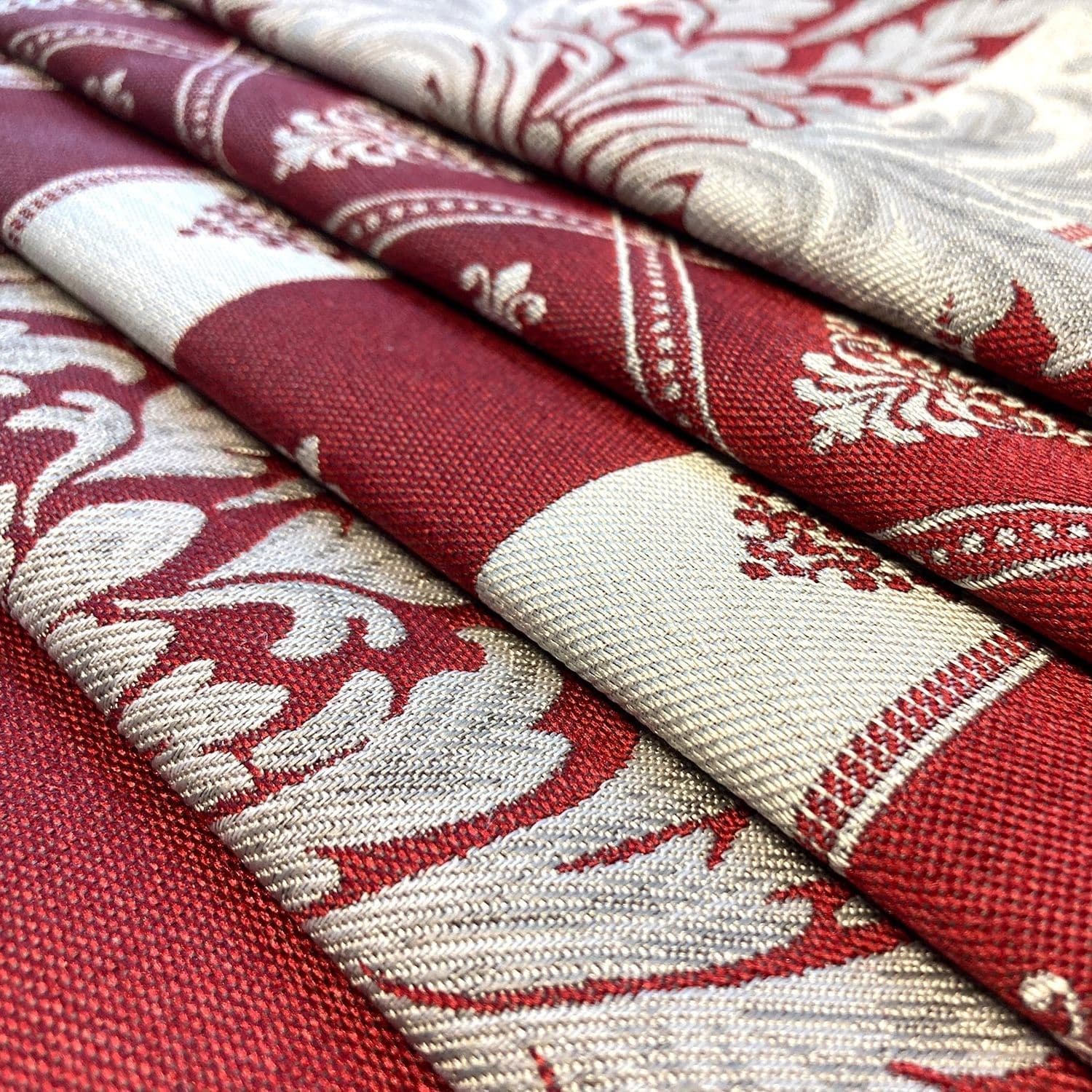 Upholstery fabric - AIDA - COMERSAN, S.A - for curtain / striped / damask