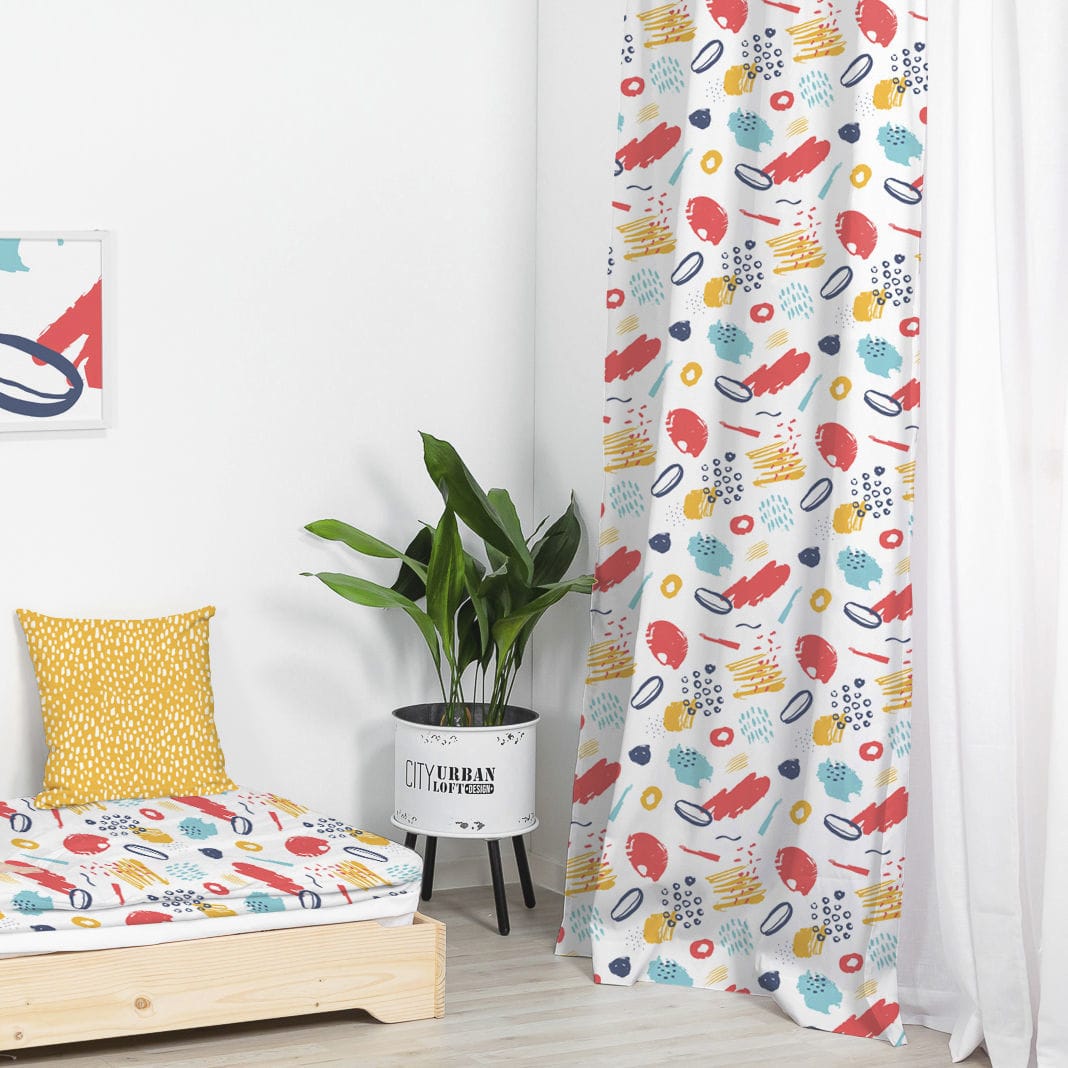 Upholstery fabric - TENDER - COMERSAN, S.A - for curtain / patterned ...