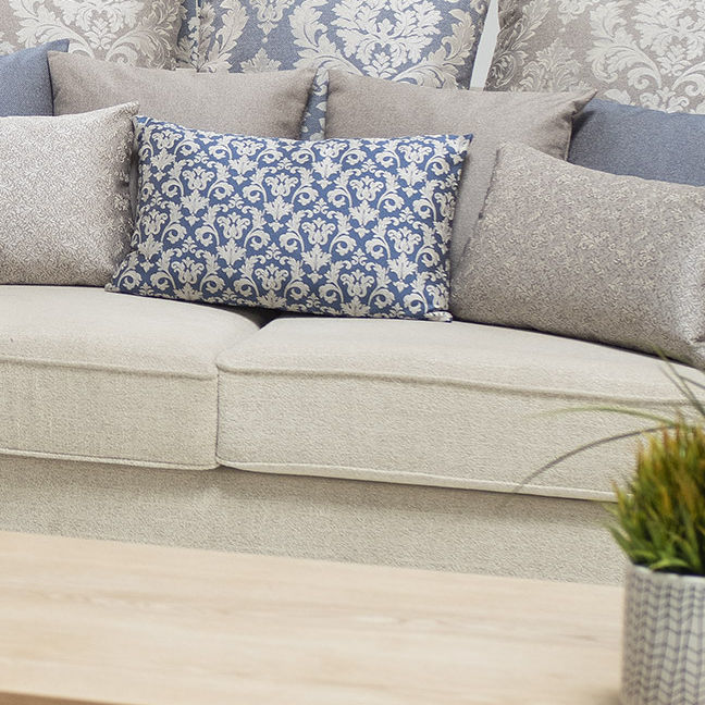 Upholstery fabric - COLBERT - COMERSAN, S.A - for curtain / damask / polyester