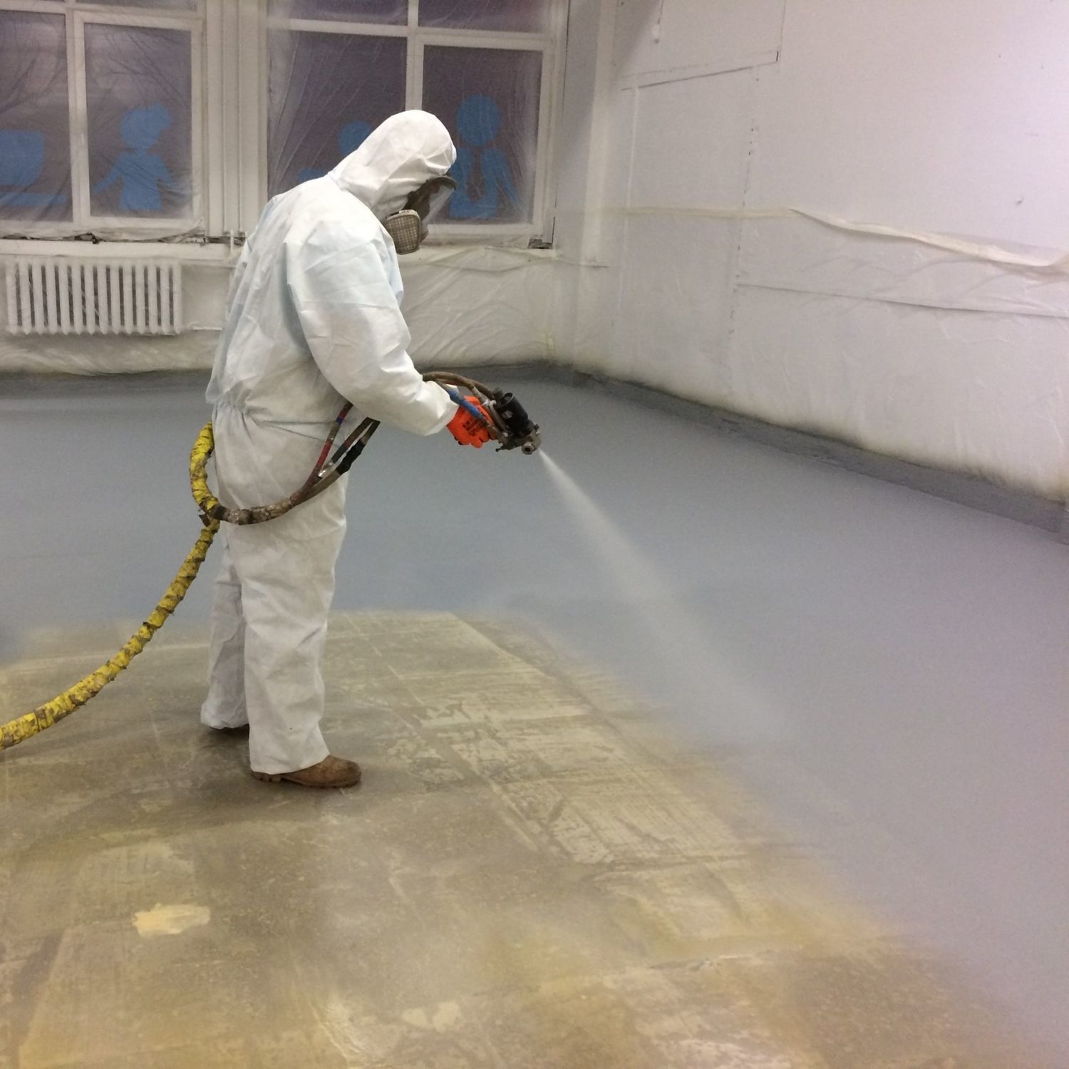 Polyurethane flooring - POLYUREA H SL - KRYPTON CHEMICAL, S.L. - indoor ...