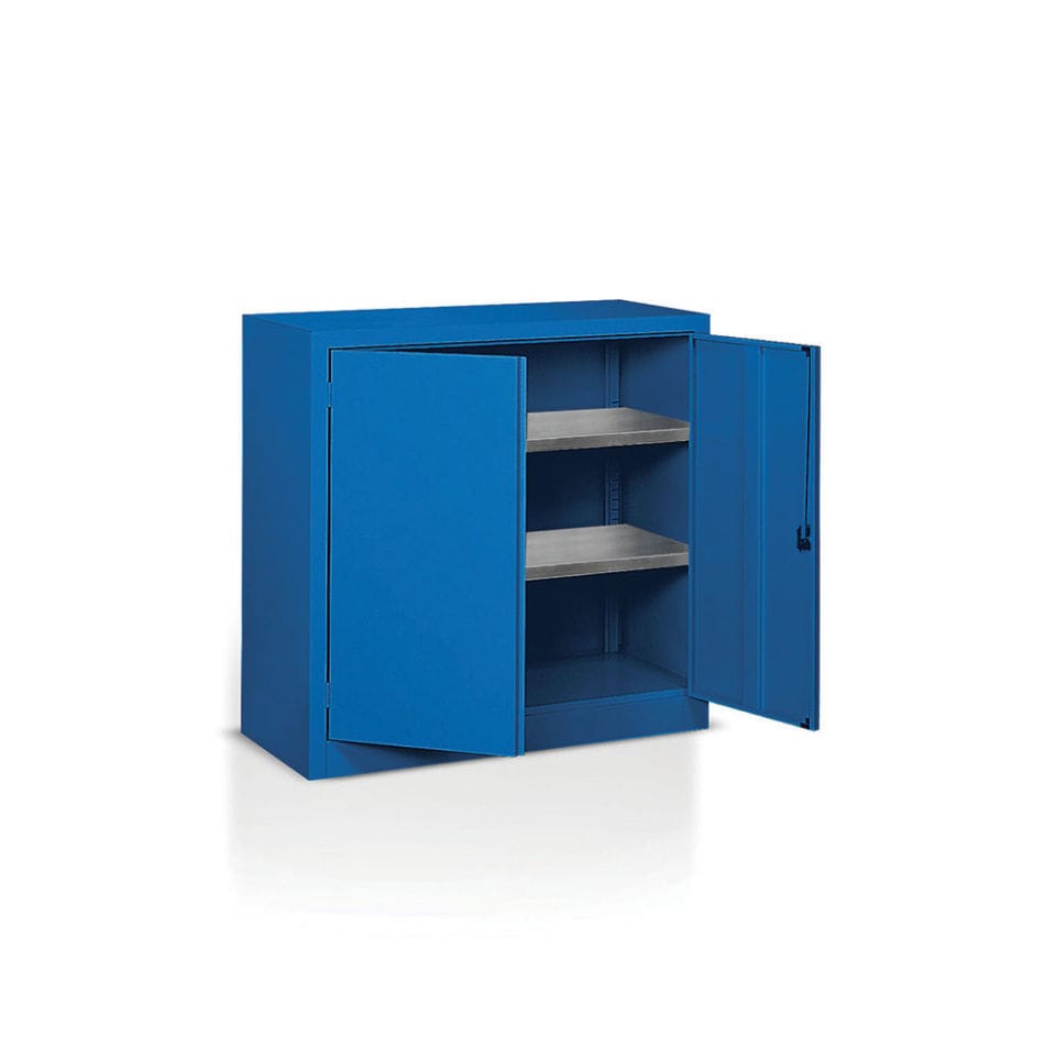 Low filing cabinet - E1020 - TECNOTELAI - sheet metal / with hinged ...