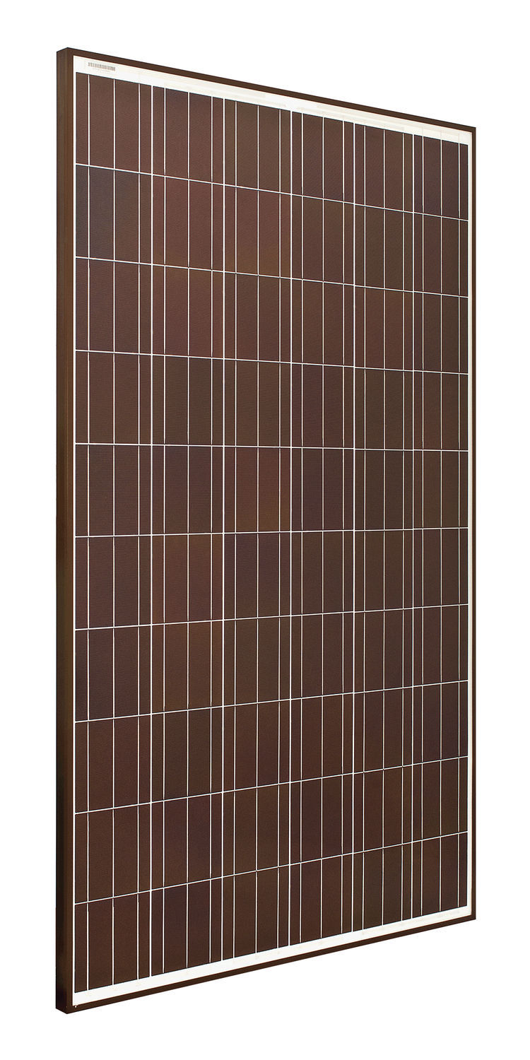 Polycrystalline PV panel - LINEA TILE RED - sps istem - with prismatic ...