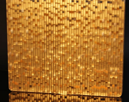 Panel cladding - REFLECTIONS ™ - SENSITILE - acrylic / reflective ...