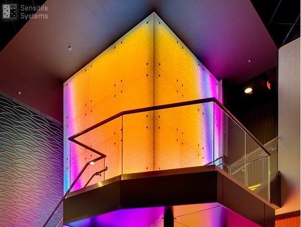 Acrylic decorative panel / for interior / matte / transparent ...