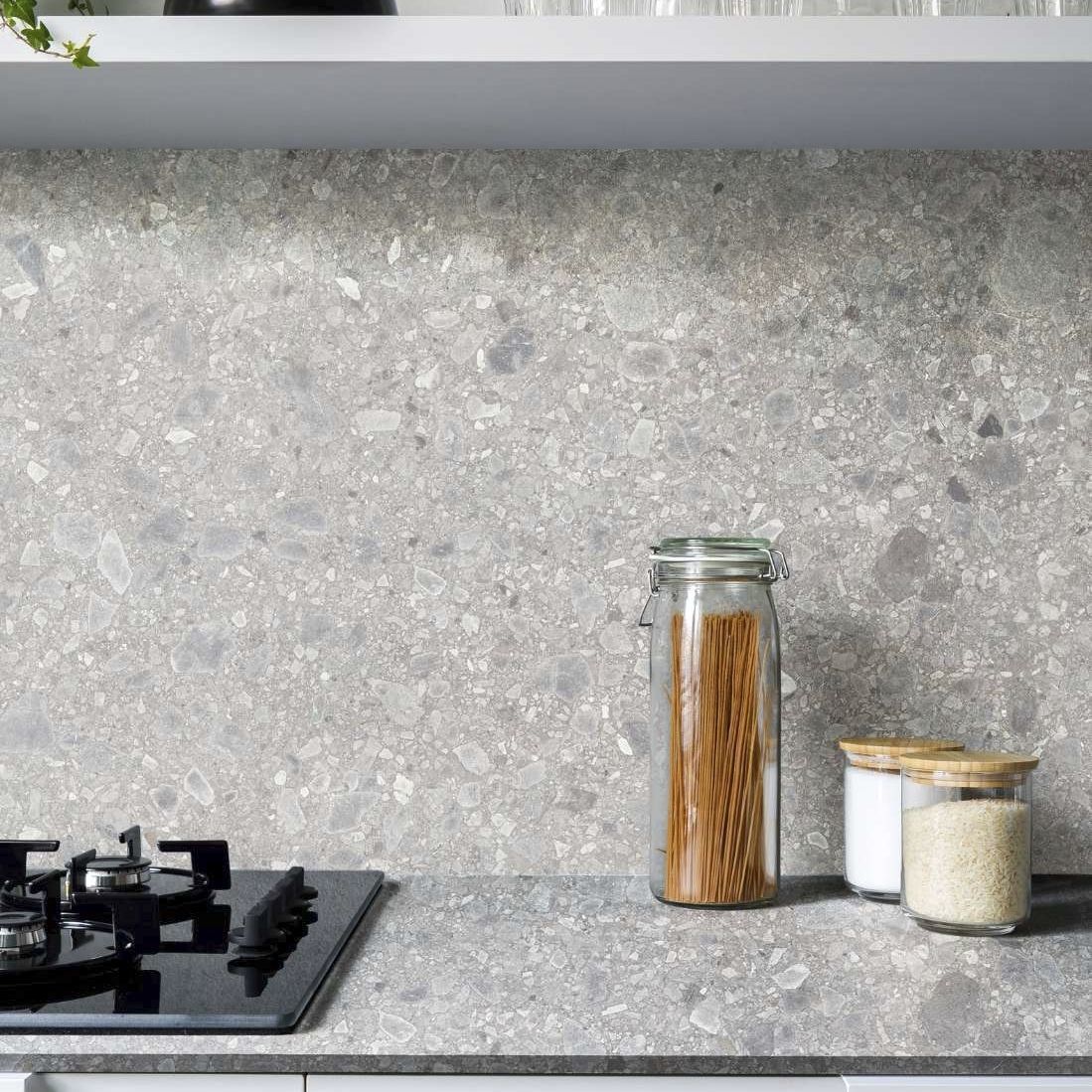 Furniture decorative panel - Terrazo Ceppo - NEOLITH - bathroom / for ...