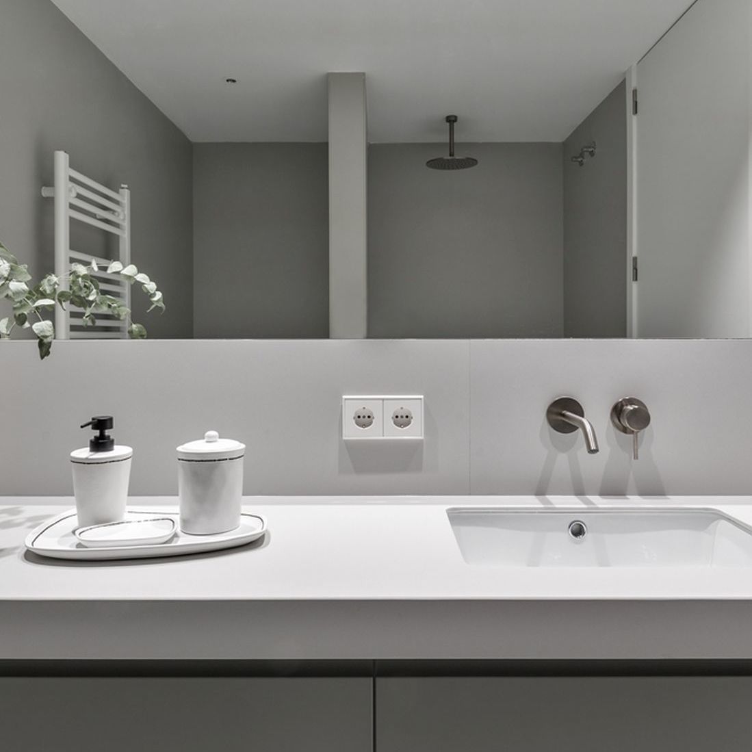 Facade decorative panel - PERLA - NEOLITH - bathroom / wall-mounted / cover