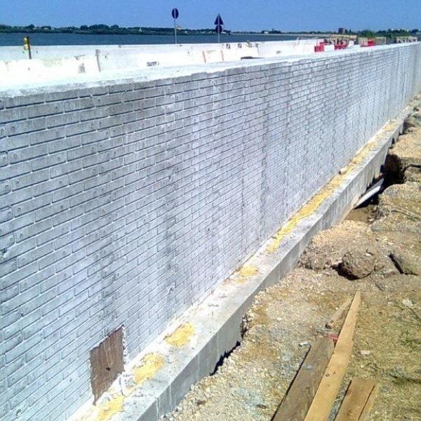 Wall form liner - P-53 - Plasmacem - imitation brick / cast / stamped ...