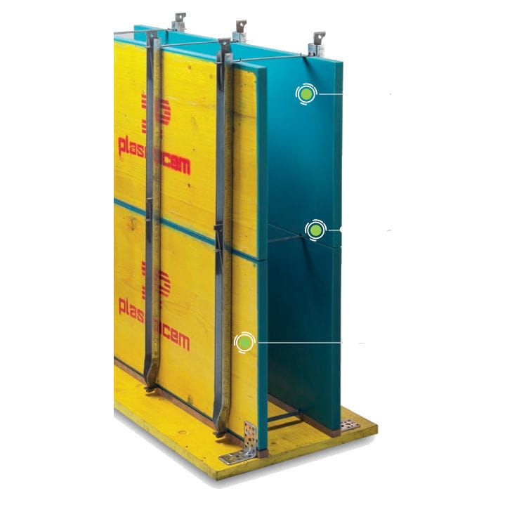 Modular formwork - PLASMAPAN - Plasmacem - wood / steel / rubber