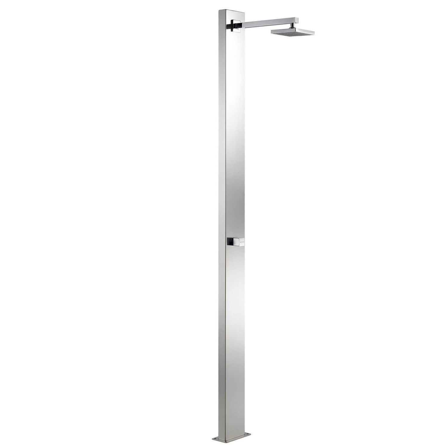 Pool outdoor shower - NIAGARA - ASTRALPOOL - stainless steel / polished ...