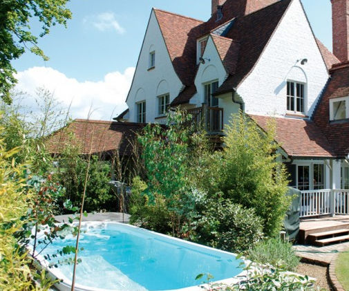 Built-in swim spa - AQUAFIT PRO - DIMENSION ONE SPAS - other shapes / 6 ...