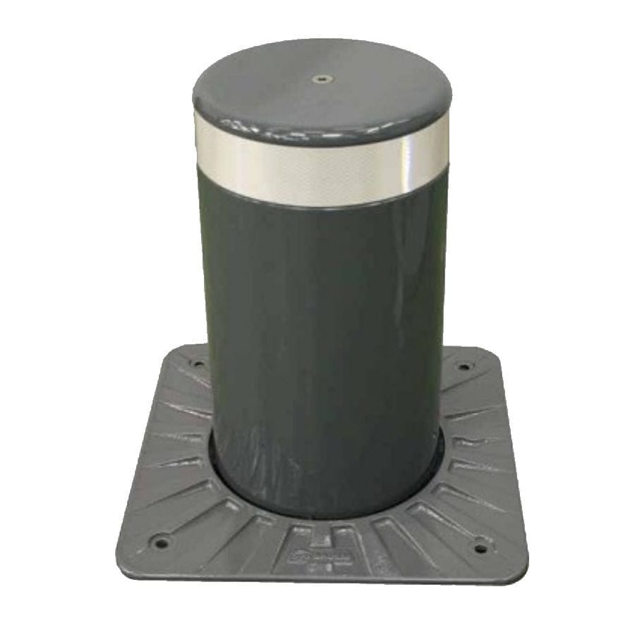 Access control bollard - METROPOLE - Aximum - cast iron / retractable ...