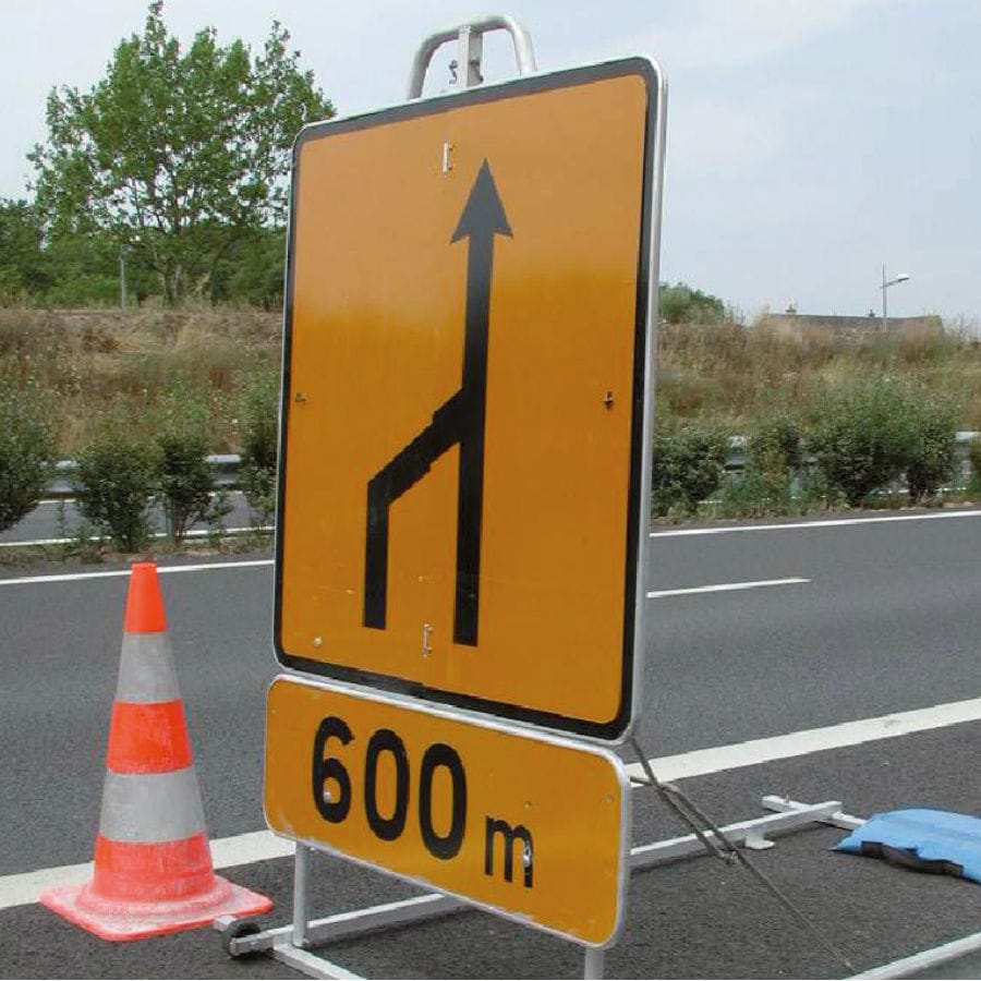 Floor-standing road sign - BOREAL - Aximum