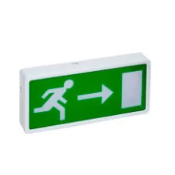 Surface mounted emergency light - BOXED - Chubb - rectangular / LED ...