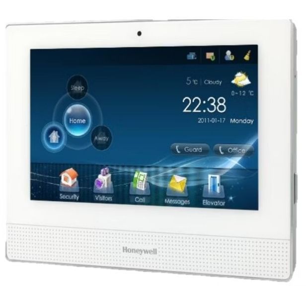 White video door intercom - IS-7500 - Honeywell Security - residential ...