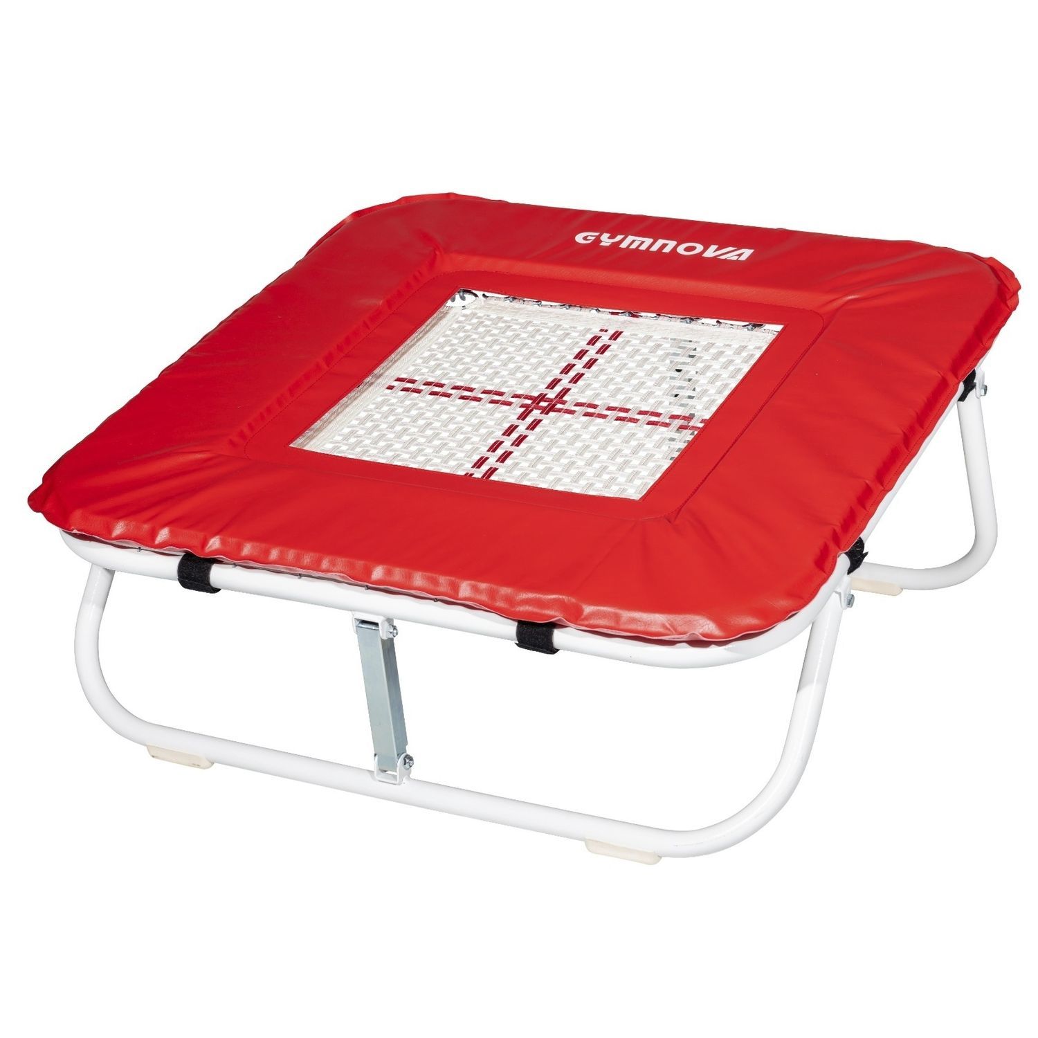 Spring trampoline - 5050 - GYMNOVA - square / commercial / foldable