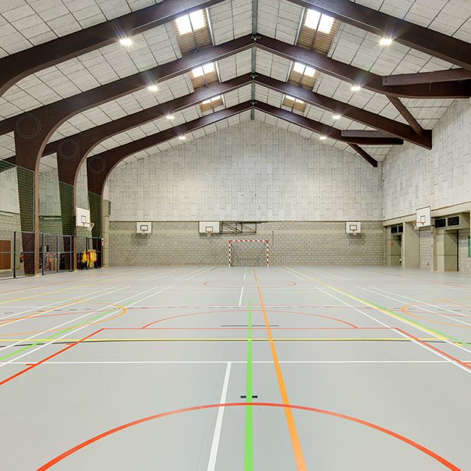 Indoor sports flooring - LUMAFLEX EVOLUTION OMNISPORTS COMPACT ...