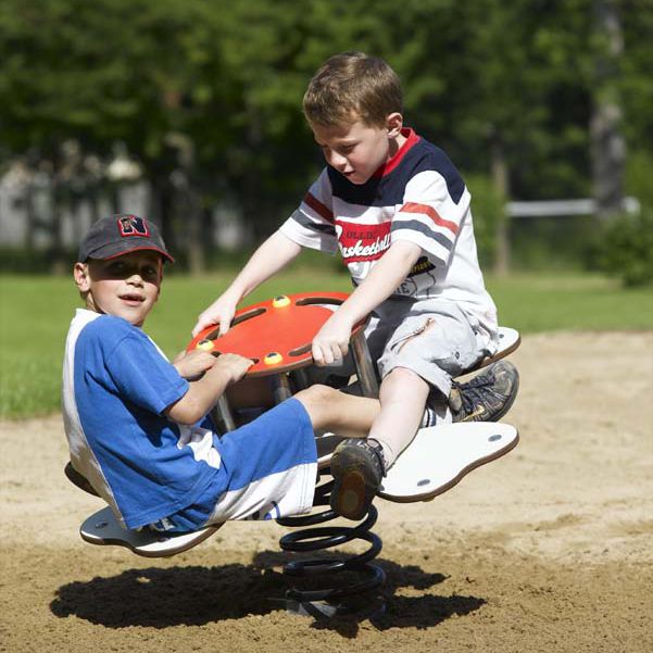 Plastic spring rocker - SOLO+ : CLOVER / JIN-0048 - HUSSON ...