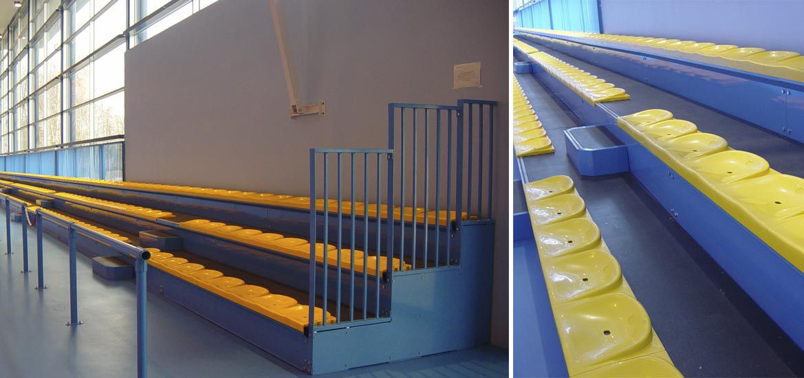 Stadium seating - HUSSON INTERNATIONAL