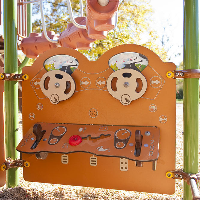 Play panel with steering wheel - SOLO+ : DRIVER'S CAB / JJM-1662 ...