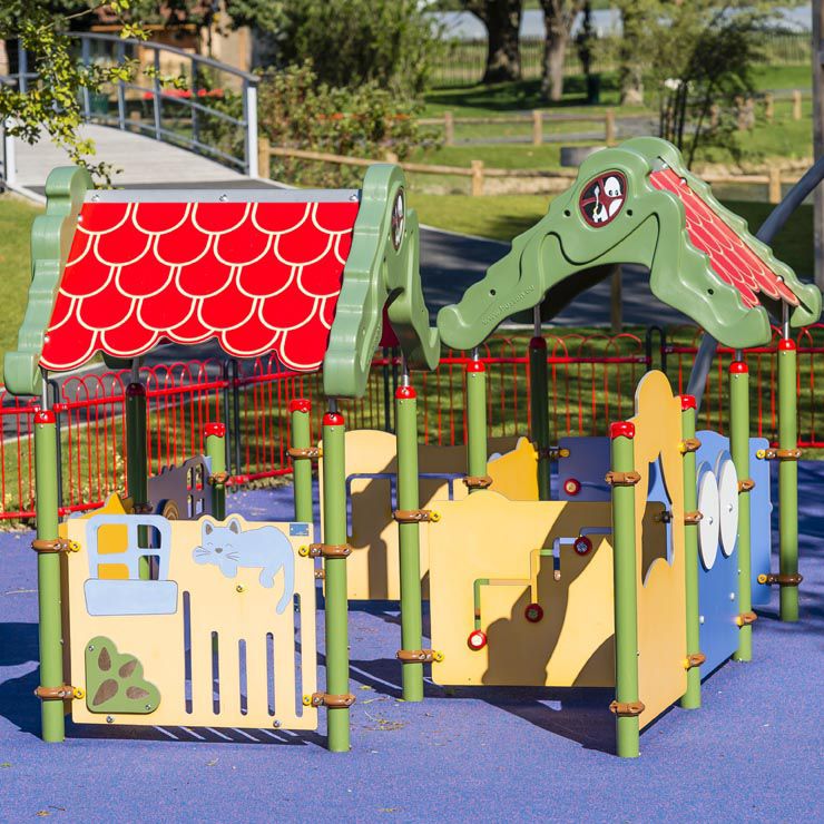 Playground structure - CAMELEO 2 CARTOON : JCX-0039 - HUSSON ...