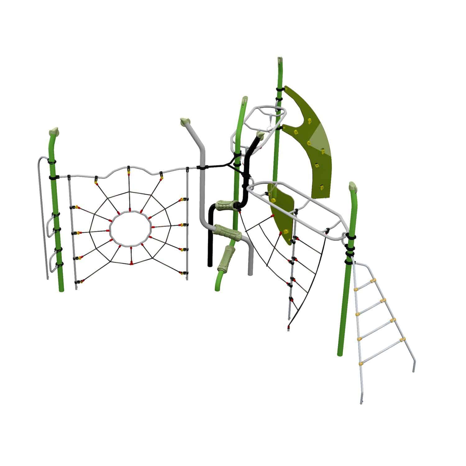 Playground climbing structure - VERTIGO 3 URBAN 1 : JVX-0009 - HUSSON ...