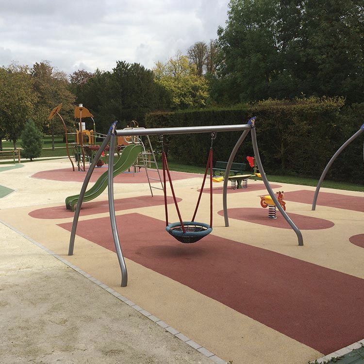 Steel swing - SOLO+ : JJM-1127 - HUSSON INTERNATIONAL - playground