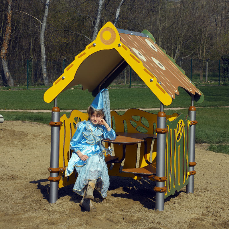 Outdoor playhouse - SOLO+ : CAMELEO 1 FANTASTIC / JCA-0001 - HUSSON ...