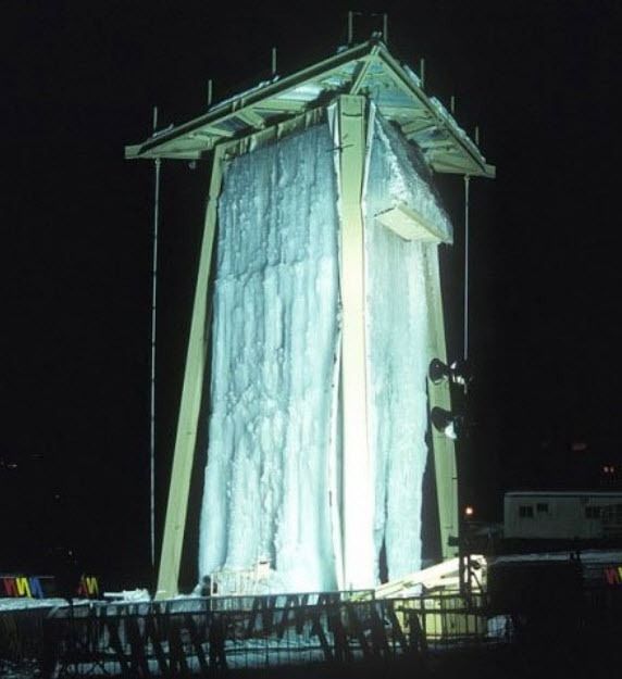 Fixed climbing wall - . - ENTRE-PRISES - artificial ice