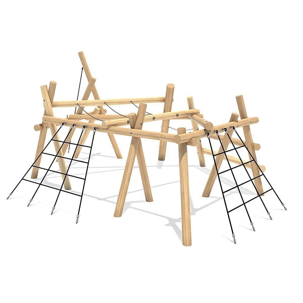 Playground climbing structure - TREE EMA - eibe Produktion + Vertrieb ...