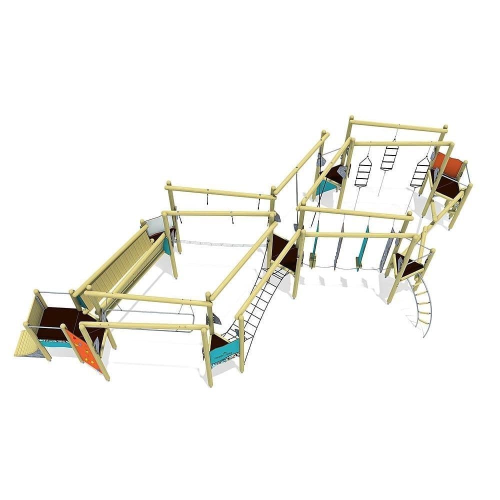 Playground climbing structure - FIGURE OF EIGHT - eibe Produktion ...