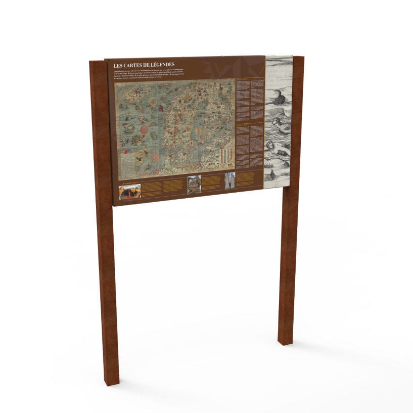 Public space information panel - Cortex - Empreinte signalétique ...