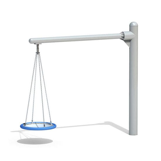 Metal swing - BIGGO OVNI SOLO - DYNAMO INDUSTRIES - playground / for ...