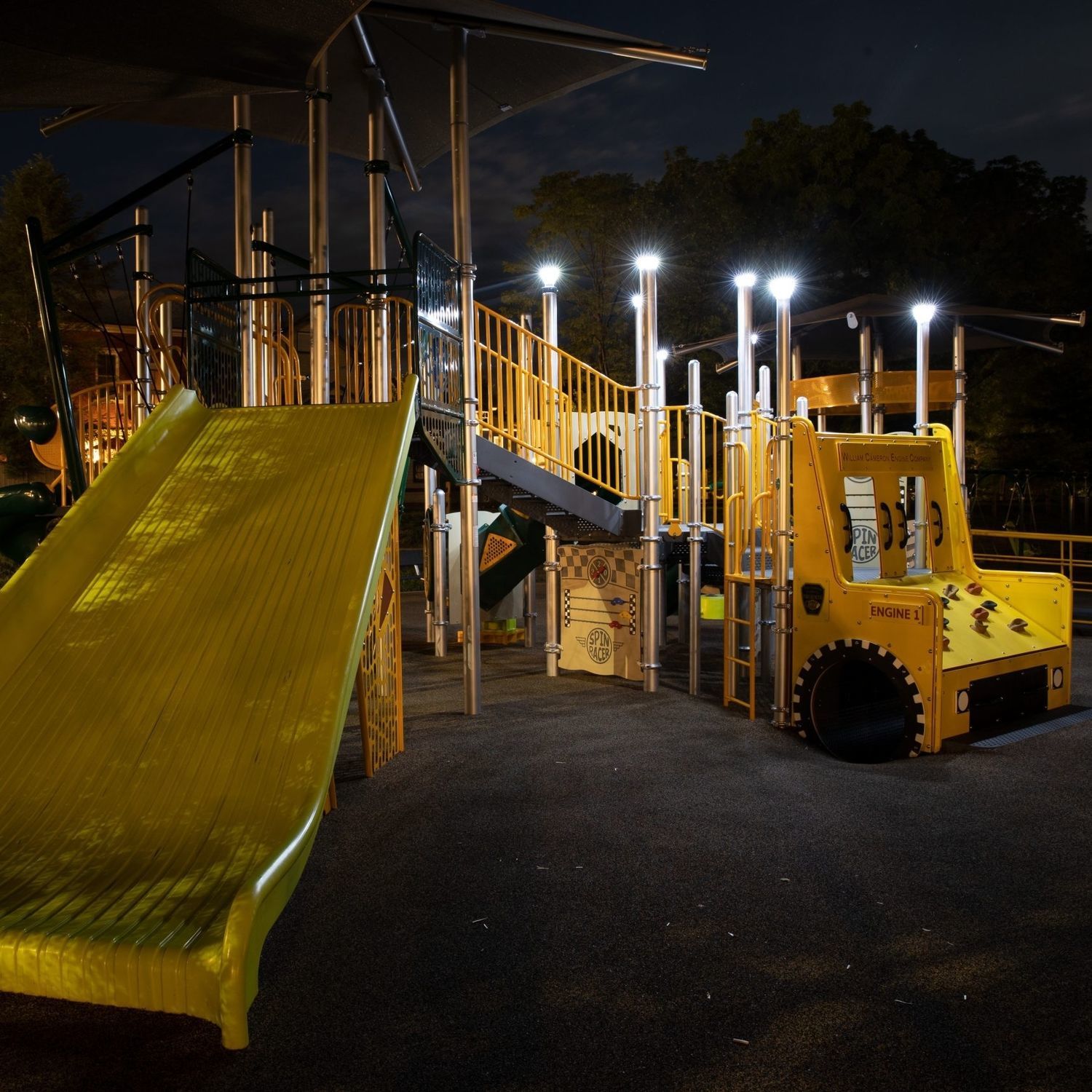 Integrated LED play structure - PLAYSOLEIL™ - PLAYWORLD - for ...