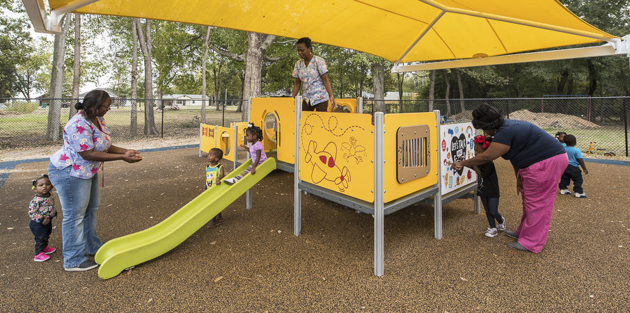 Playground play structure - LITTLE ANGELS DAYCARE - LANDSCAPE ...