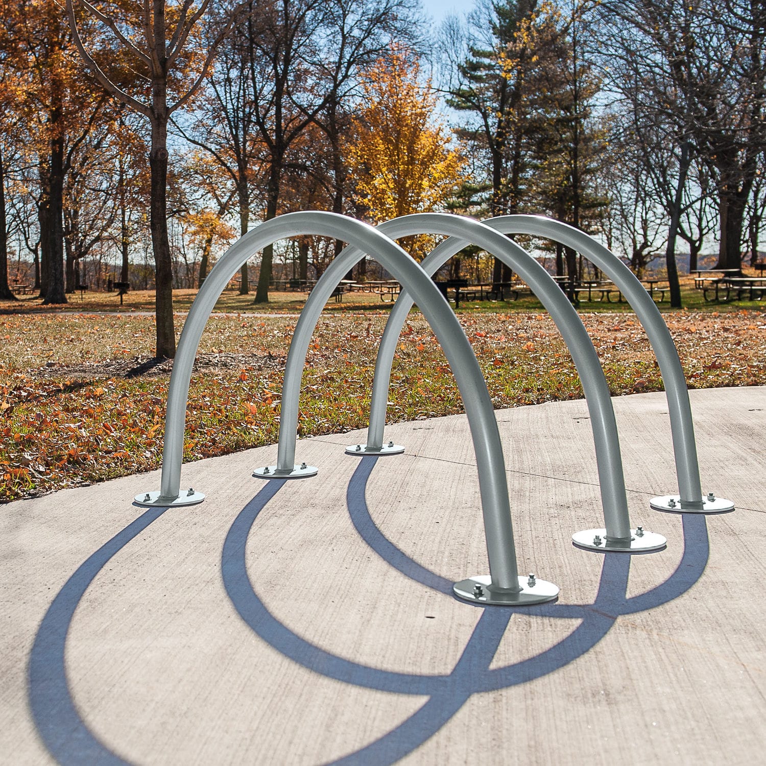 Floor-mounted bike rack - Arches - 185654 - LANDSCAPE STRUCTURES - for ...