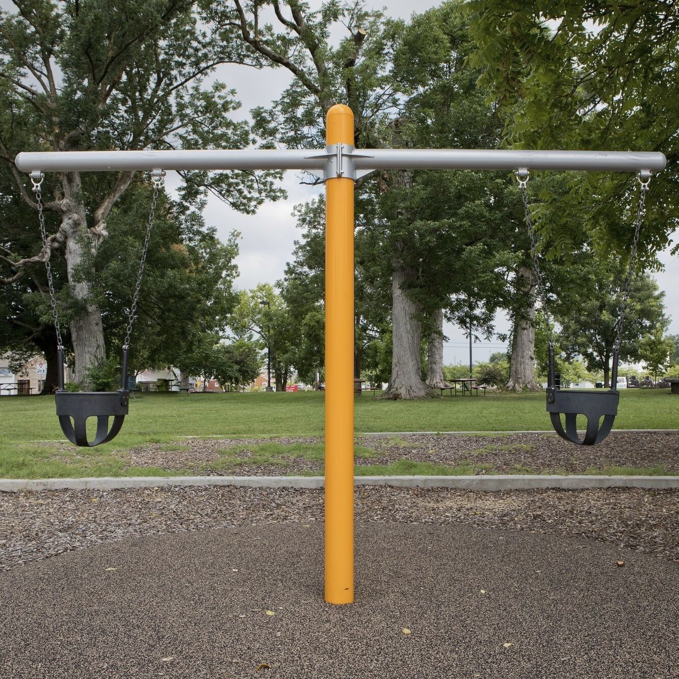 Galvanised steel swing - Toddler - Design 3407 - LANDSCAPE STRUCTURES ...
