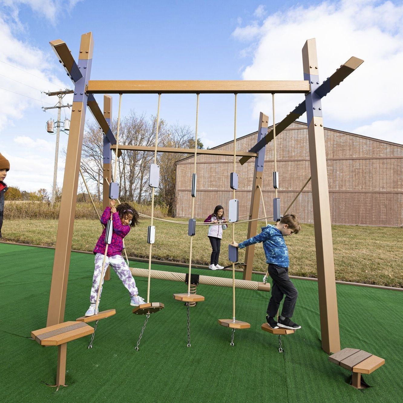 Playground climbing structure - Folio™ - LANDSCAPE STRUCTURES