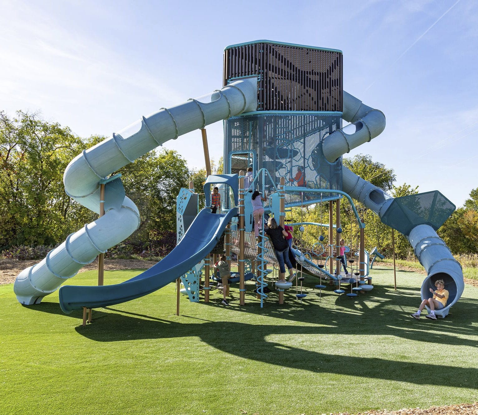 Playground structure - Volo Aire™ - LANDSCAPE STRUCTURES - for public space / polyethylene ...