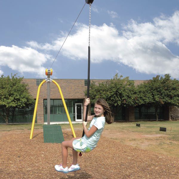 Cable slide for playground - MANTIS - little tikes