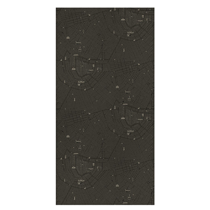 Ceramic decorative panel - URBAN BLACK - Devon&Devon - for interior ...