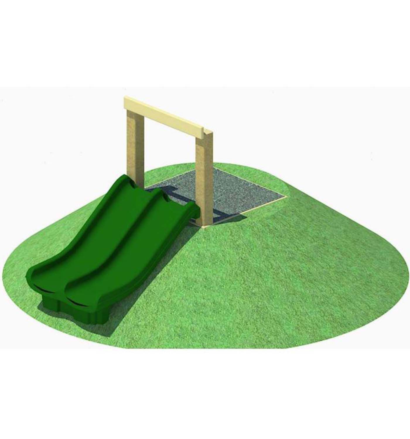 Hill slide - HILL NO ROOF - progressive design playgrounds - for ...