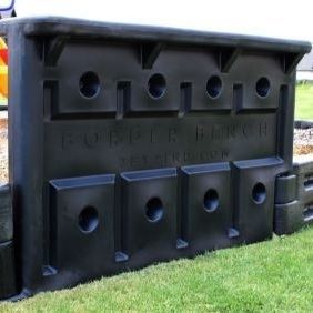 Contemporary bench - BORDER - progressive design playgrounds - plastic ...