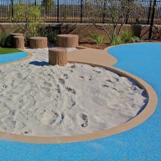 Commercial sandbox - progressive design playgrounds