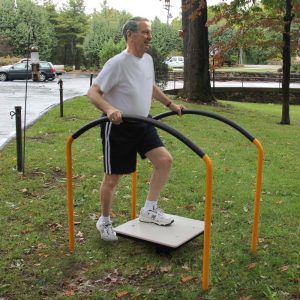 Outdoor parallel bars - ASSISTED BALANCE WALK - progressive design ...