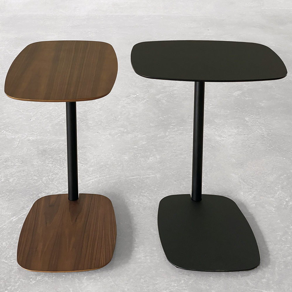 Contemporary side table - MESETA - STUA - oak / walnut / Fenix NTM®