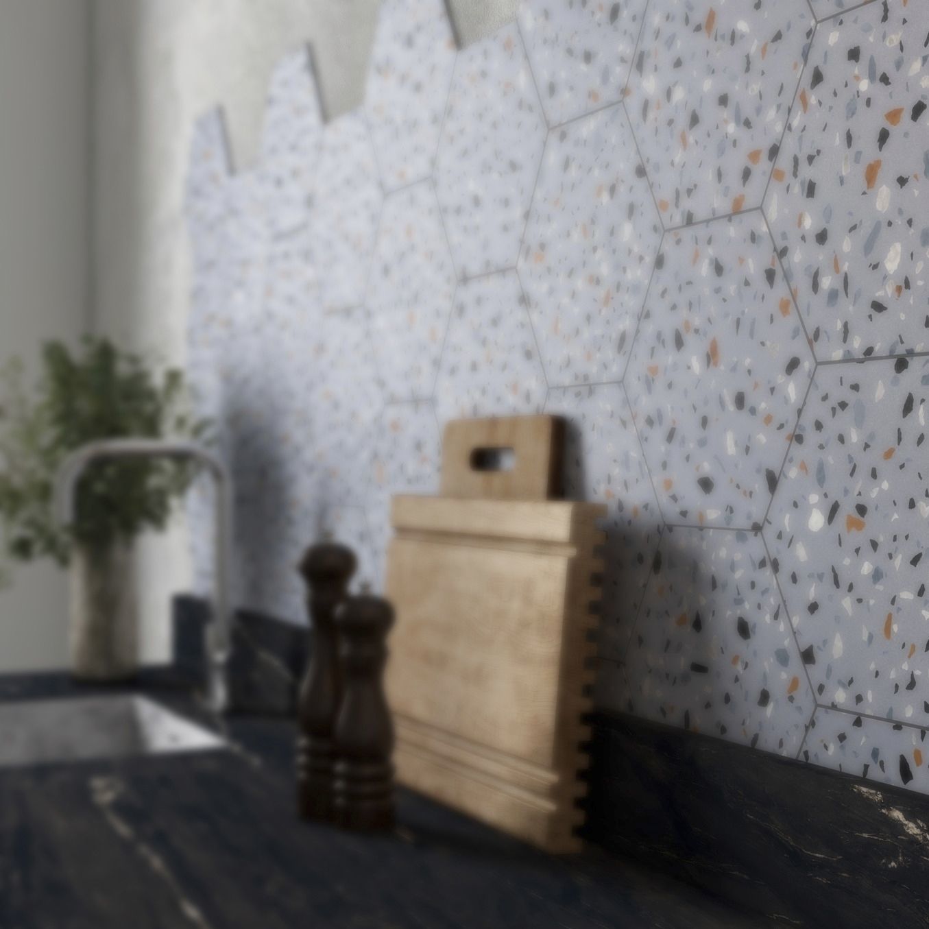 Porcelain tile - ABSTRACT - TAU Cerámica - matte / indoor / living room