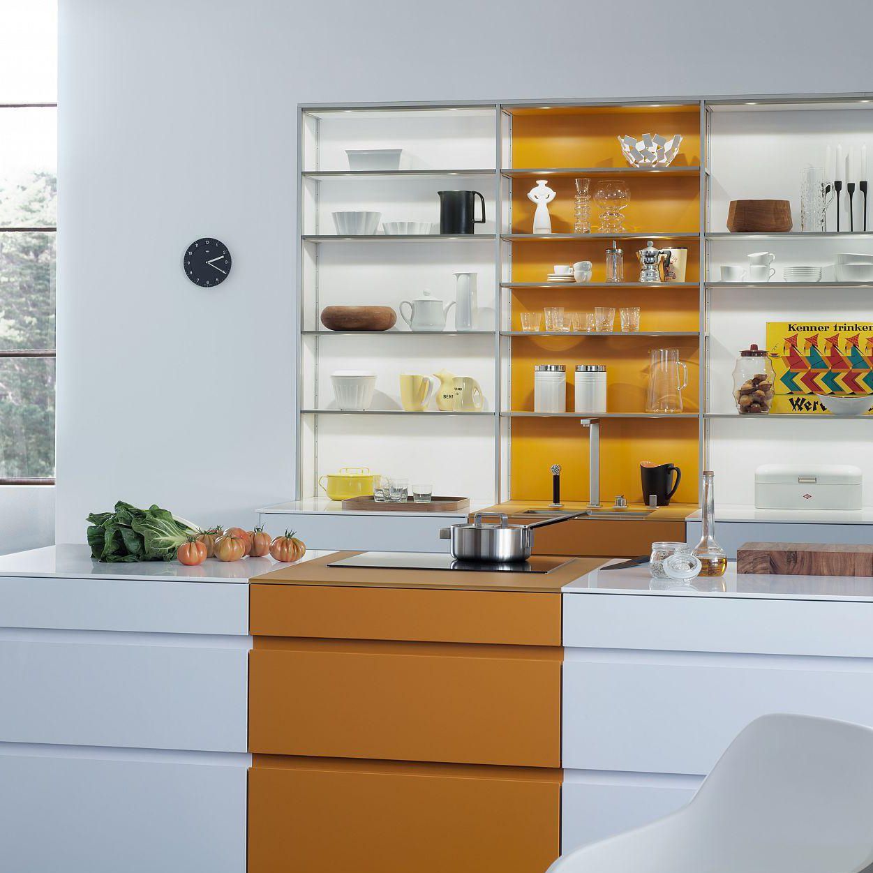 Wall-mounted shelf - XTEND - LEICHT - contemporary / aluminum / for ...